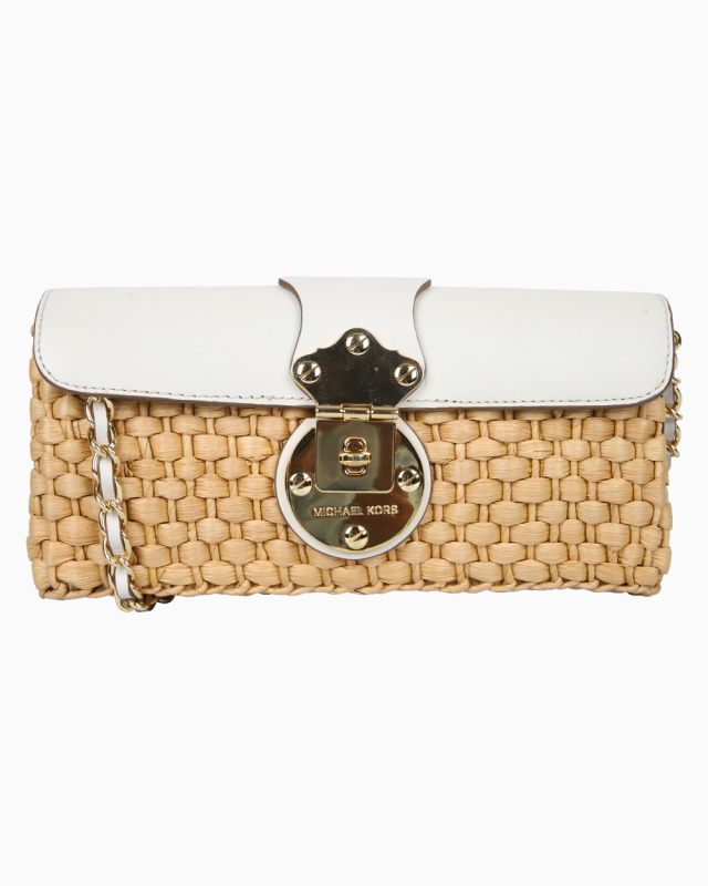 Bolsa Michael Kors Original Straw Palha Feminina