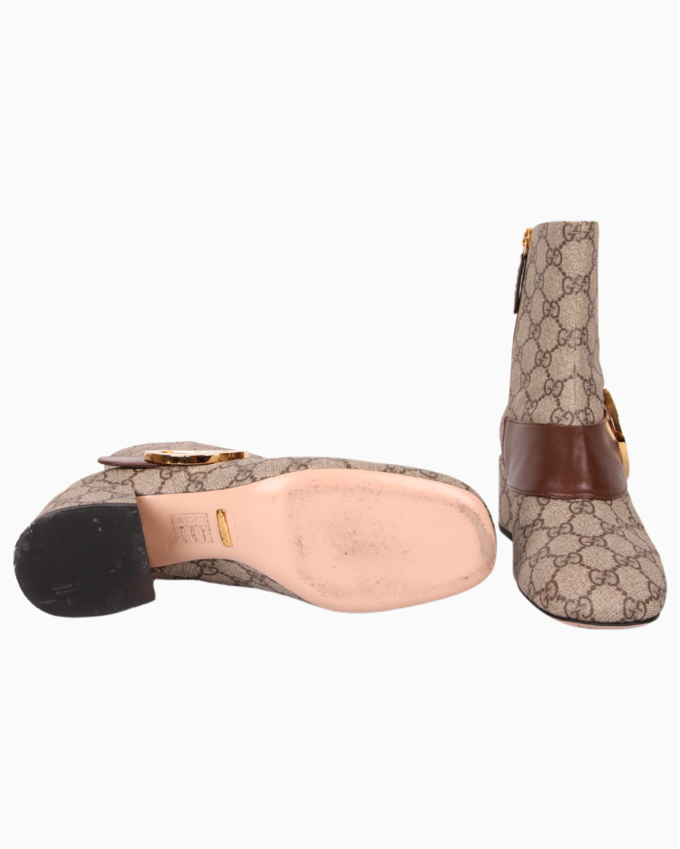 Bota Gucci Original Blondie GG Supreme Feminina