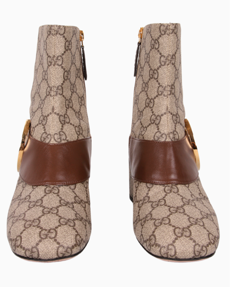 Bota Gucci Original Blondie GG Supreme Feminina