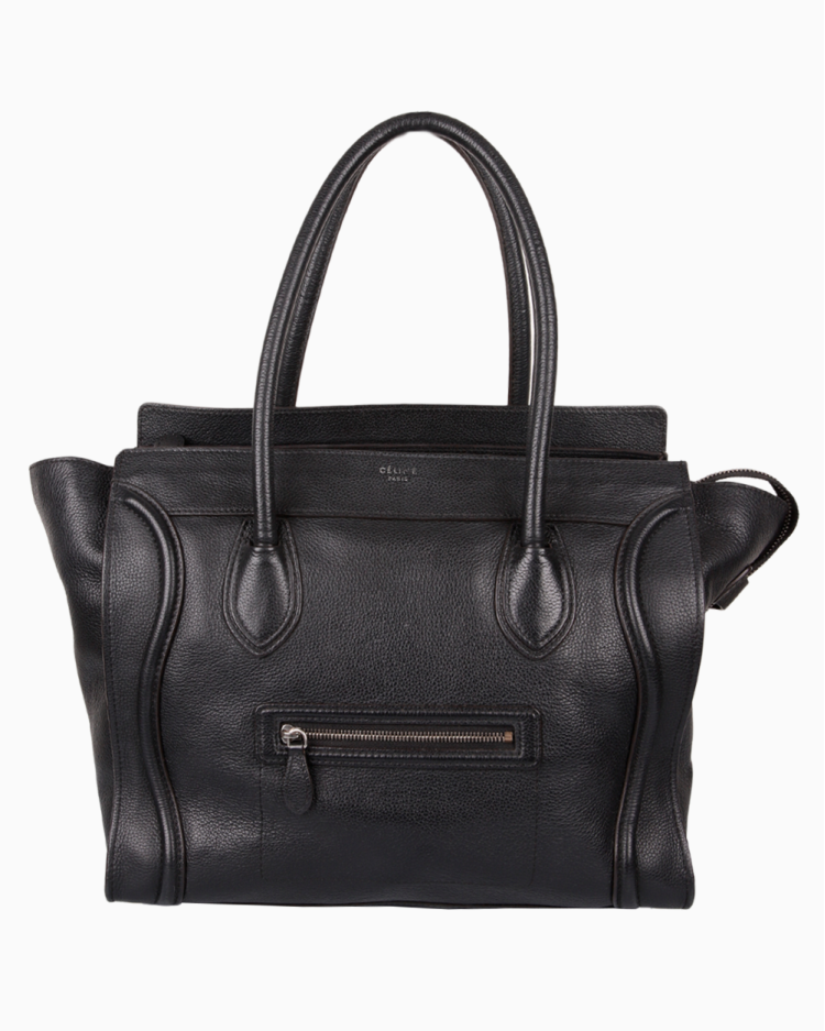 Bolsa Celine Original Luggage Mini Preta Feminina
