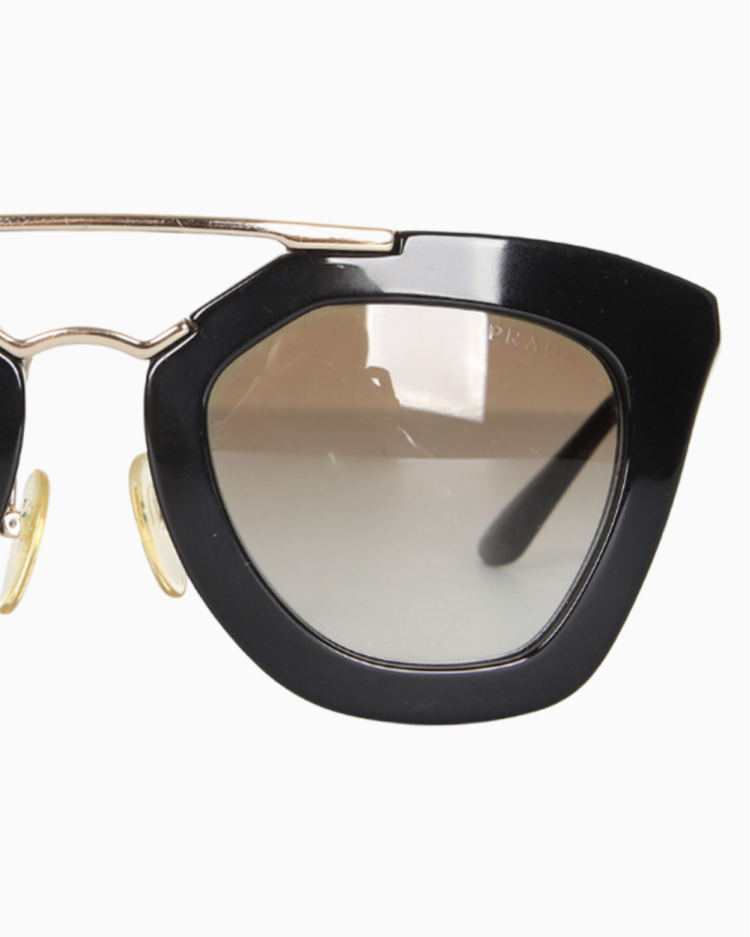 Óculos de Sol Prada Original SPR 09Q Cinema Preto Feminino