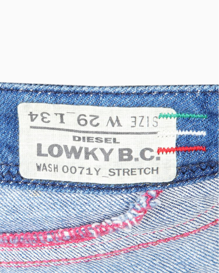 Calça Diesel Original Lowky Jeans Azul Feminina