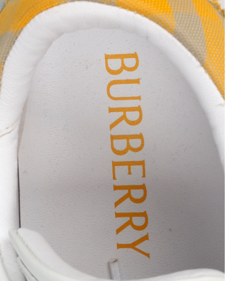 Tênis Burberry Original Couro Branco Masculino