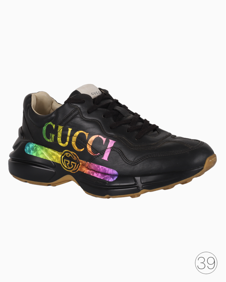 Tênis Gucci Rhyron Rainbow