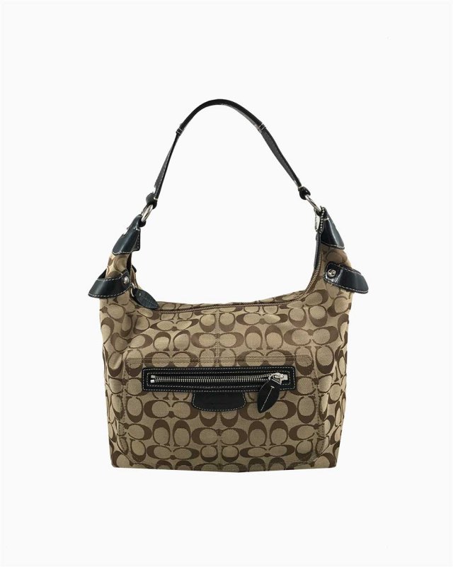 Bolsa Coach Monograma Shoulder Bag
