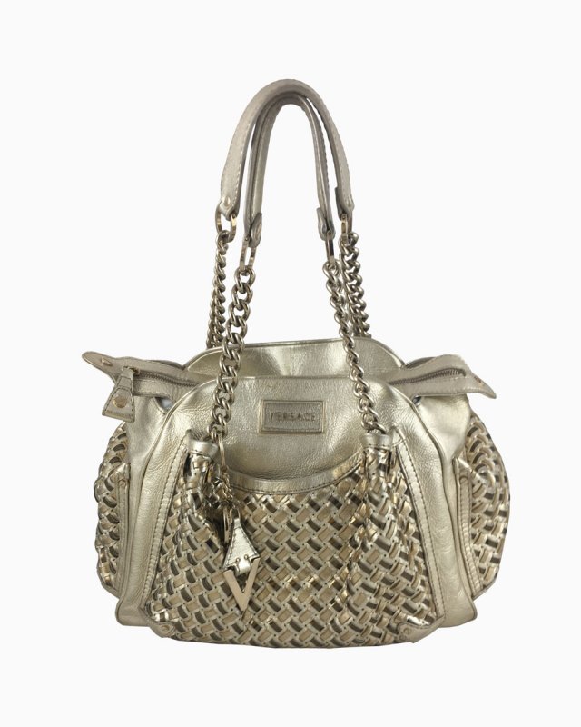 Bolsa Versace Dourada