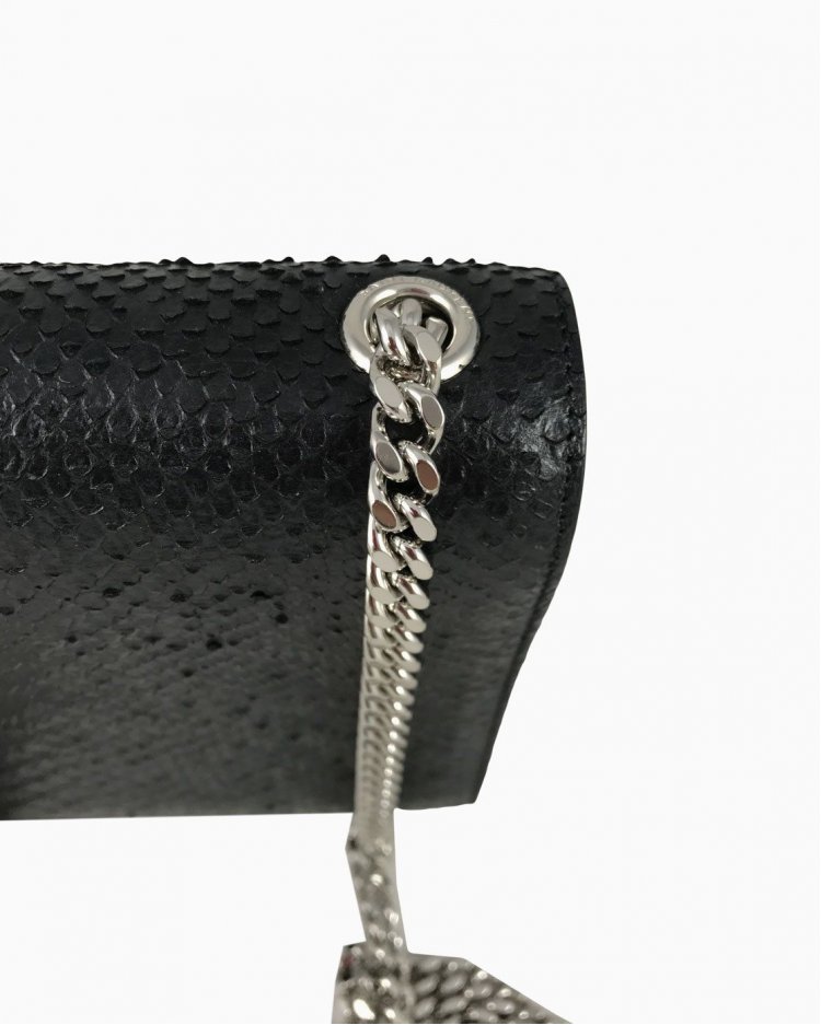 Bolsa YSL Kate Preta Python