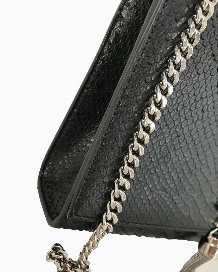Bolsa YSL Kate Preta Python
