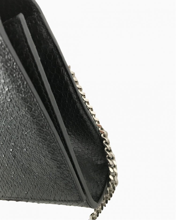 Bolsa YSL Kate Preta Python