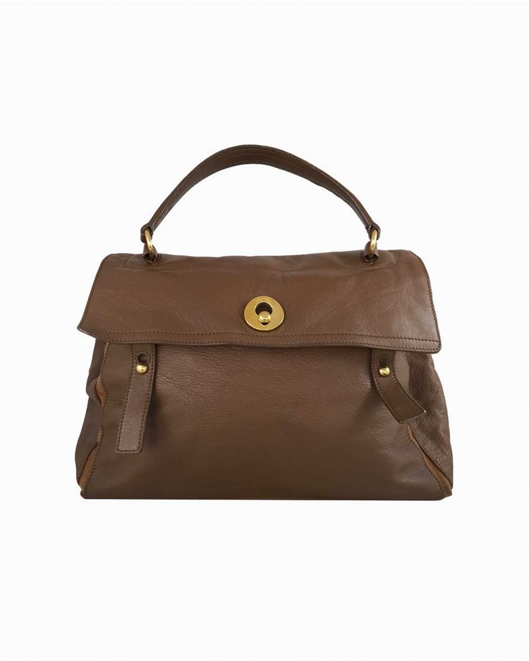 Bolsa Yves Saint Laurent Muse Two Marrom