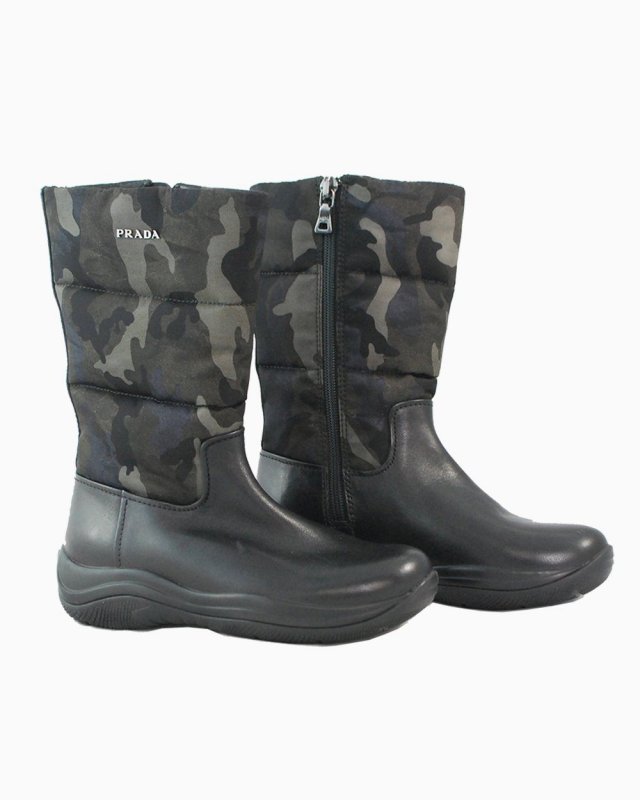 Bota Infantil Prada Militar Tam 28