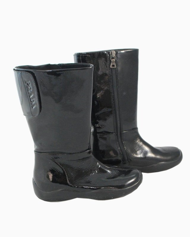 Bota Infantil Prada Verniz