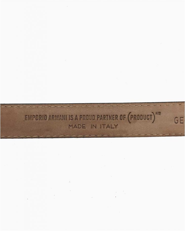 Cinto Emporio Armani Preto Original