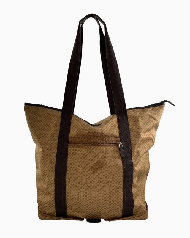 Mala Gucci Dobrávell Guccissima Nylon Bege