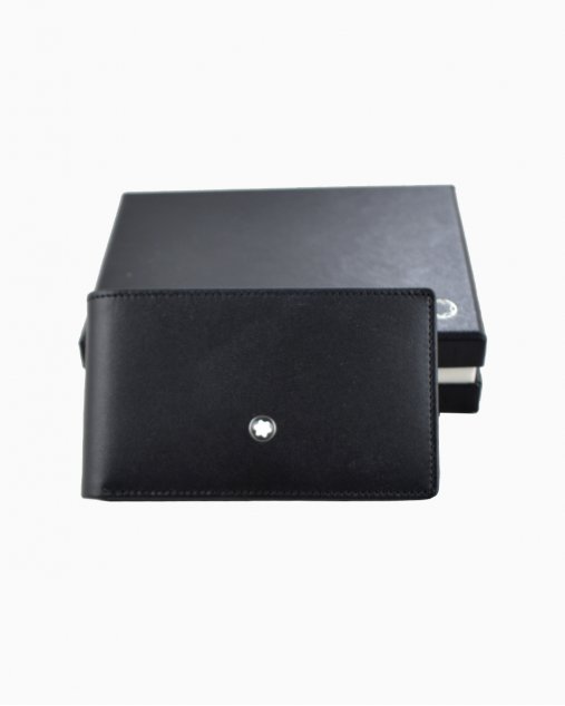 Porta Cartão Mont Blanc Preto